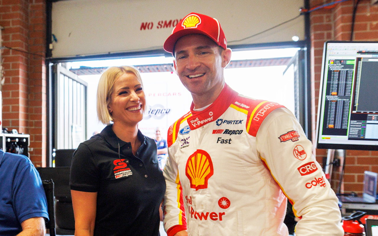 Crehan, Davison expecting first child | Supercars