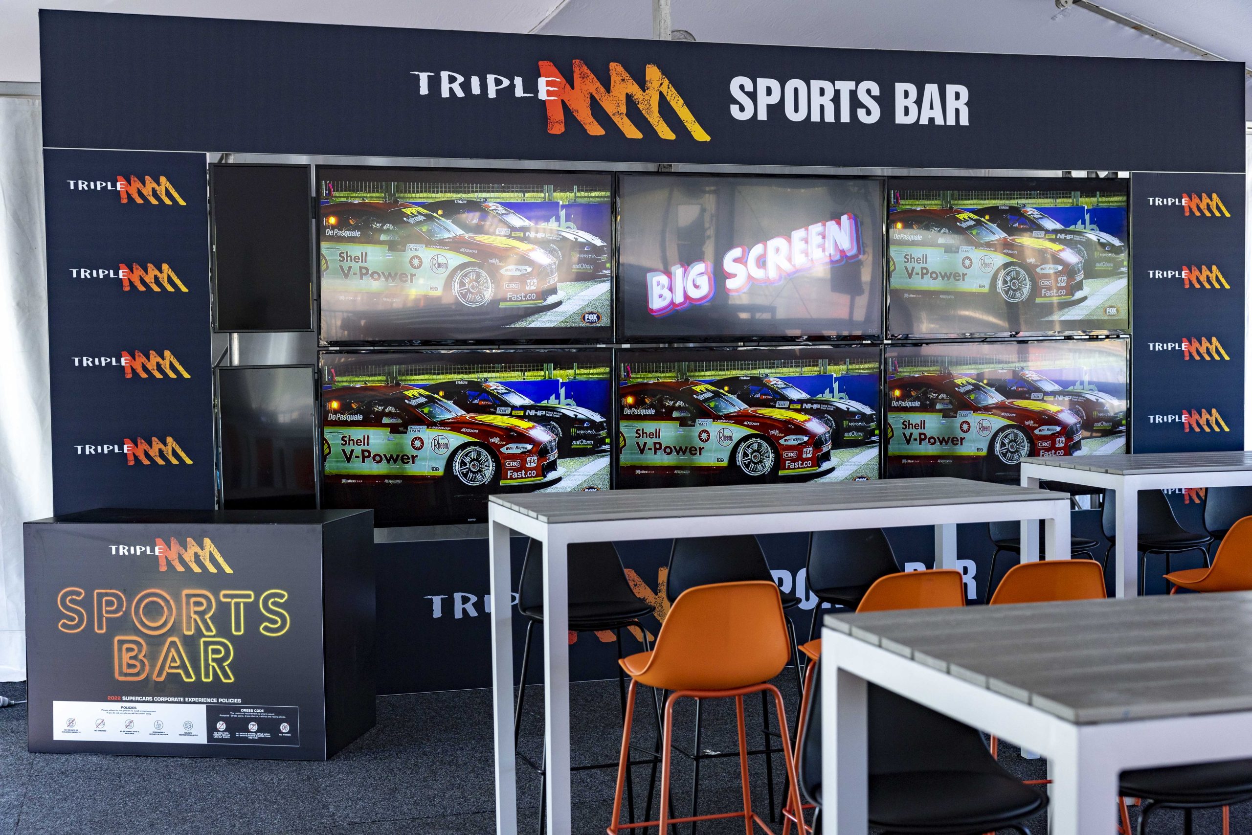 Triple M Sports Bar to feature at marquee rounds | Supercars