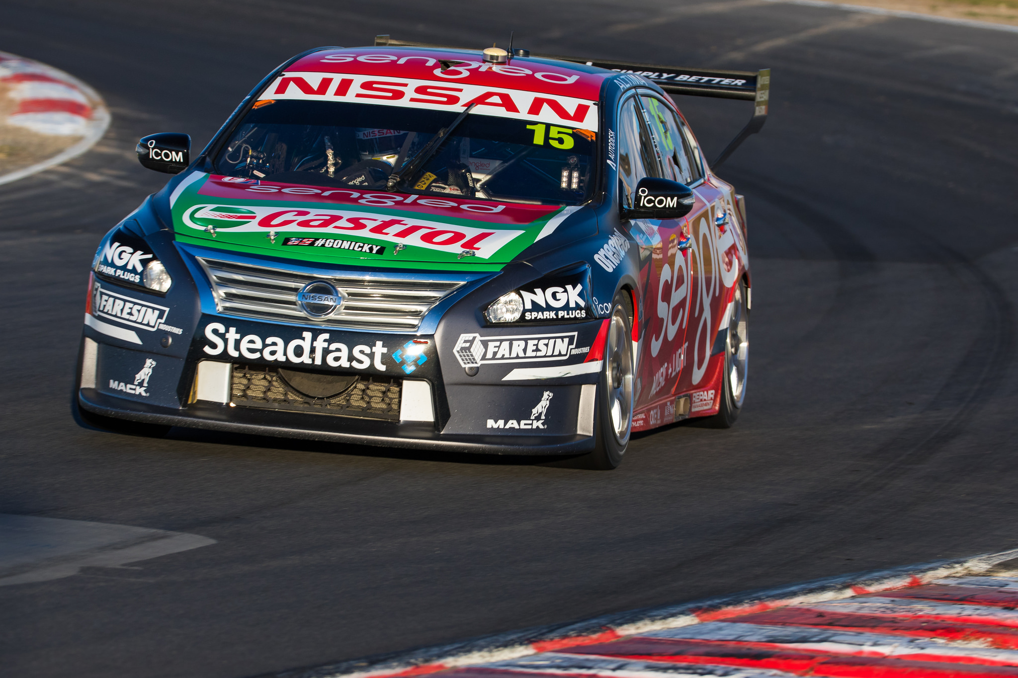 Single-car test for Nissan Motorsport | Supercars