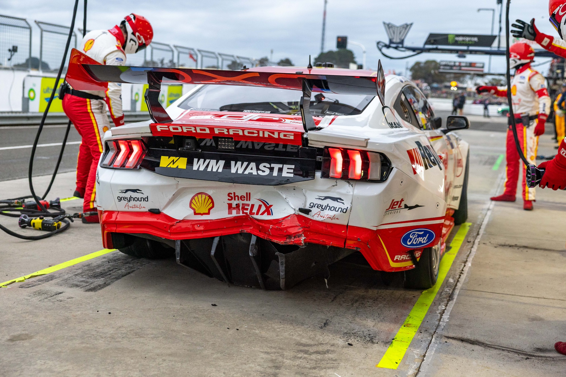 DJR to rebuild Kostecki Mustang following heavy Tasmania hit | Supercars