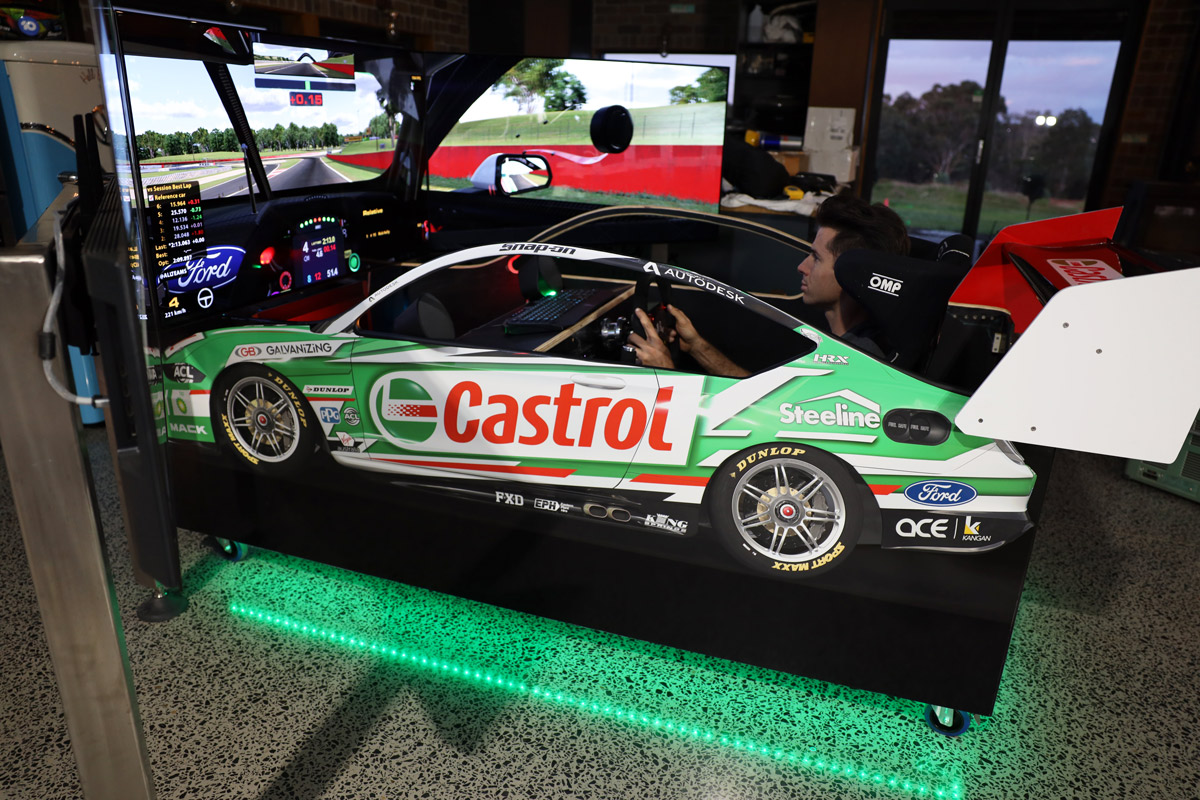 Eye-catching Kelly sim upgrade complete | Supercars