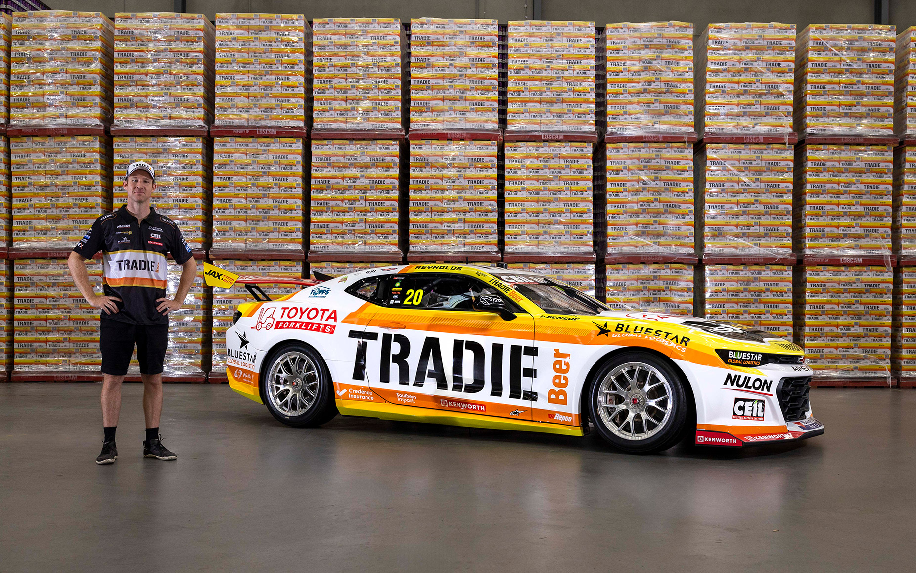 Reynolds' first Team 18 Camaro livery revealed | Supercars