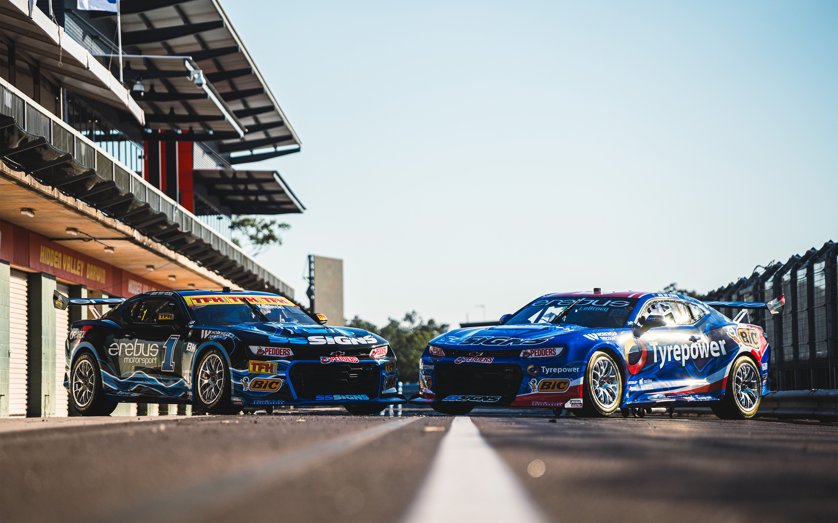 Erebus reveals Darwin liveries, new Le Brocq sponsor | Supercars