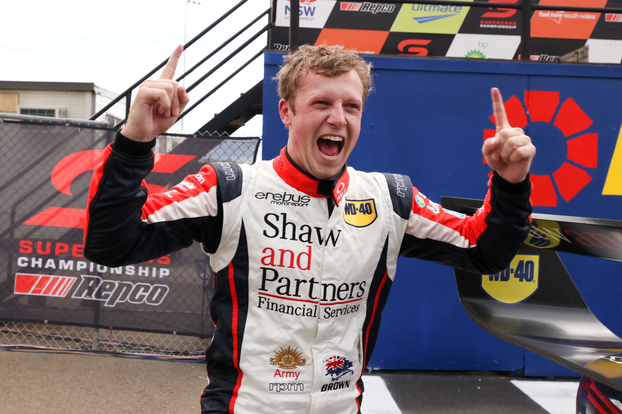 Brown holds off Whincup and van Gisbergen to score maiden win | Supercars