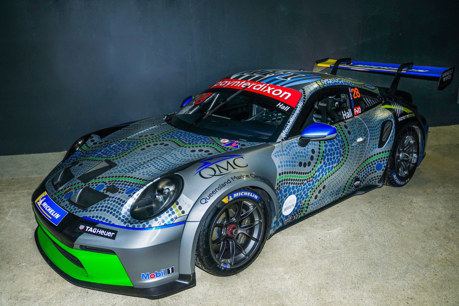 Hall uncovers Porsche Indigenous livery | Supercars