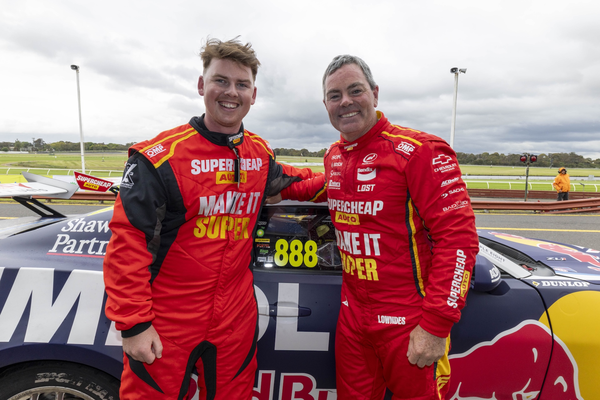 Lowndes takes son for emotional final Triple Eight Supercar laps ...