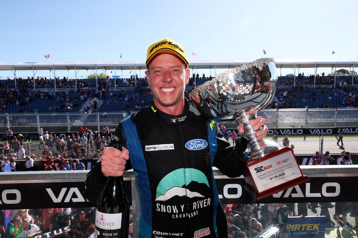 Courtney relieved after turbulent build-up | Supercars