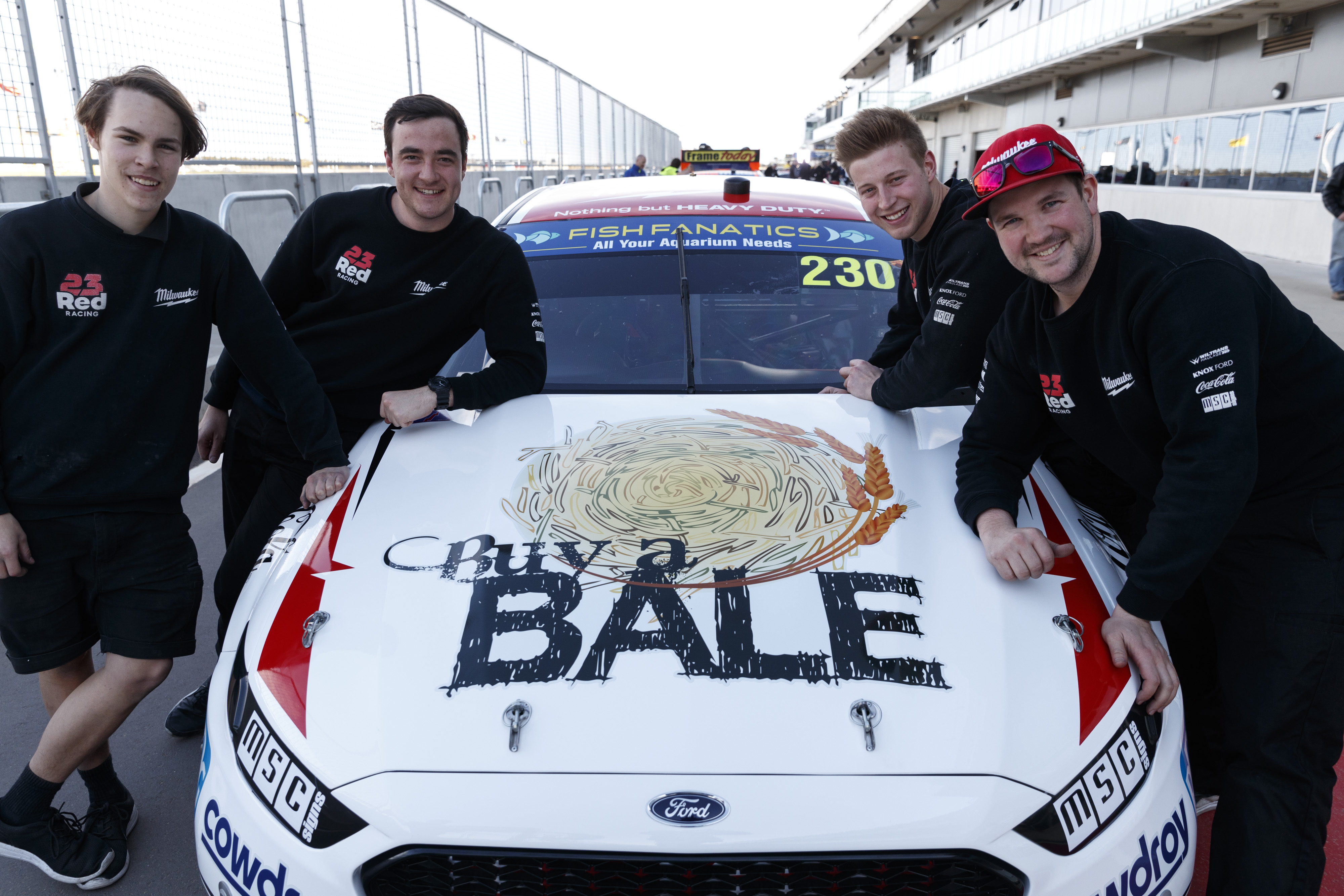 Milwaukee Racing backs Buy a Bale | Supercars