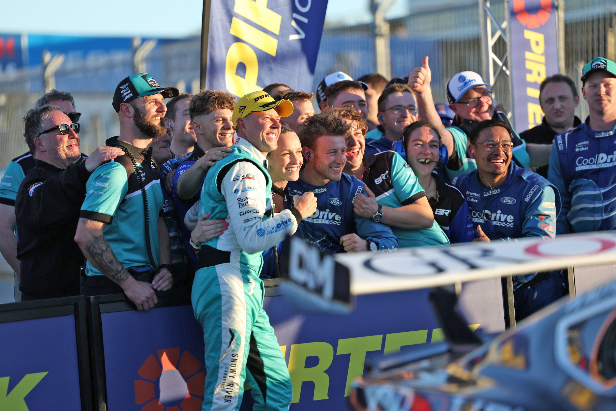 Emotional Courtney brought to tears by historic podium | Supercars