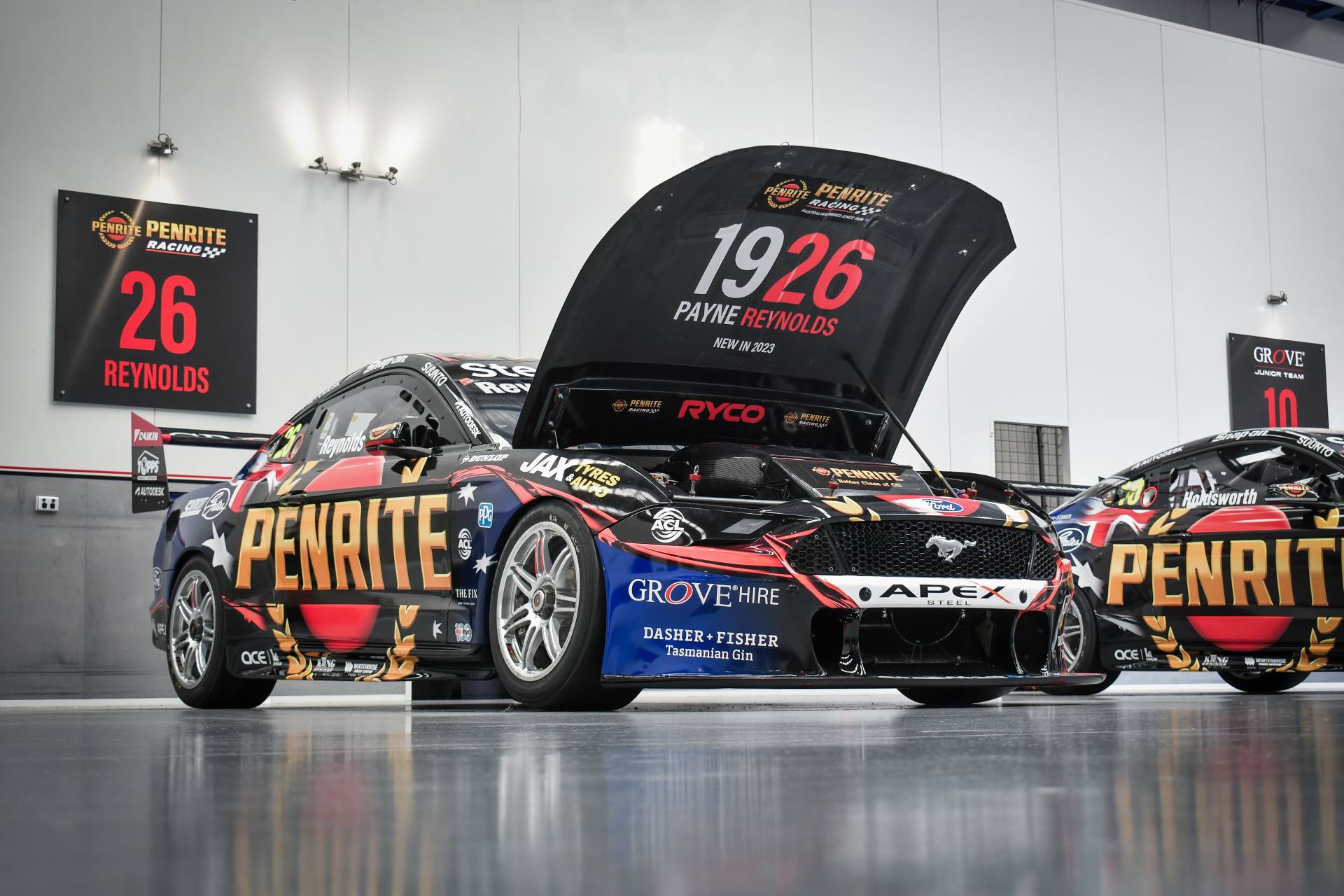 Penrite Racing reveals 2023 race numbers | Supercars