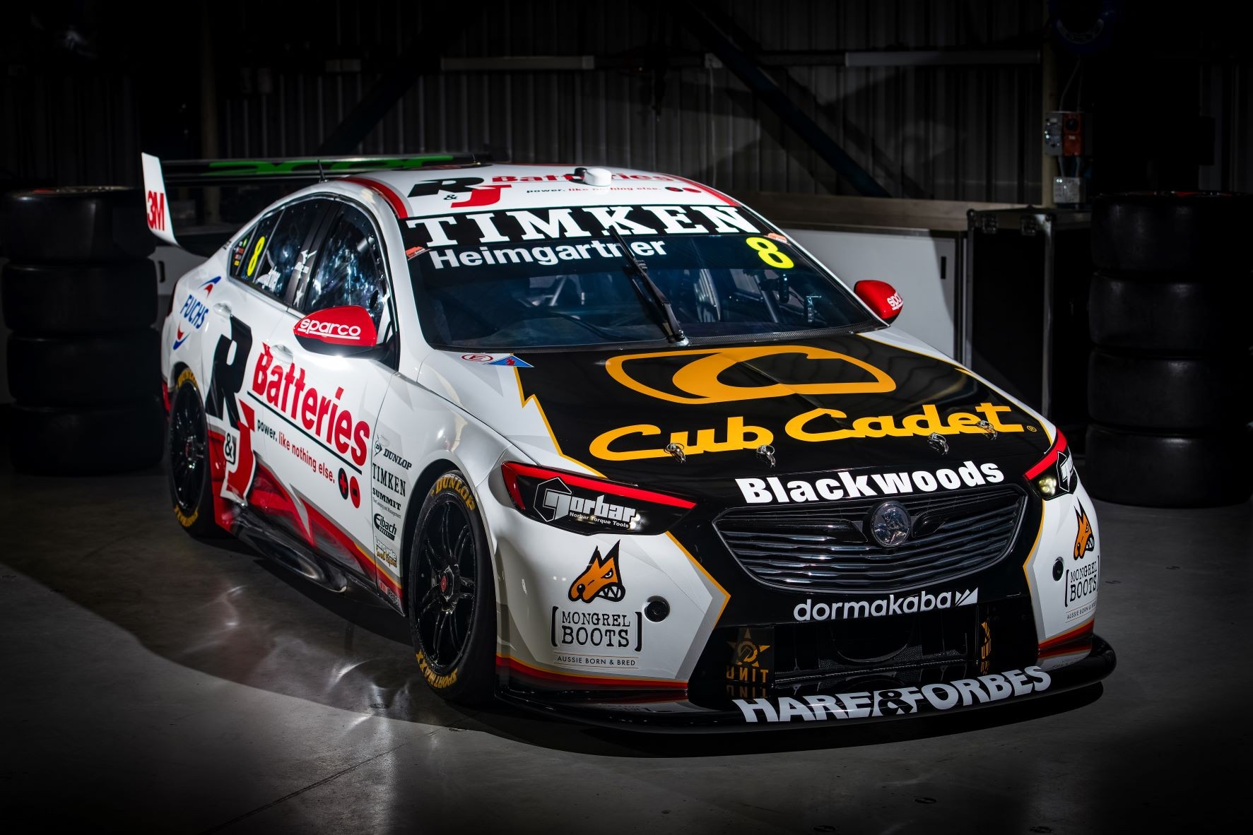 Heimgartner's first BJR racer uncovered | Supercars
