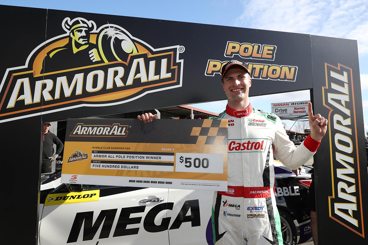 Jacobson grabs Sunday Super2 pole | Supercars