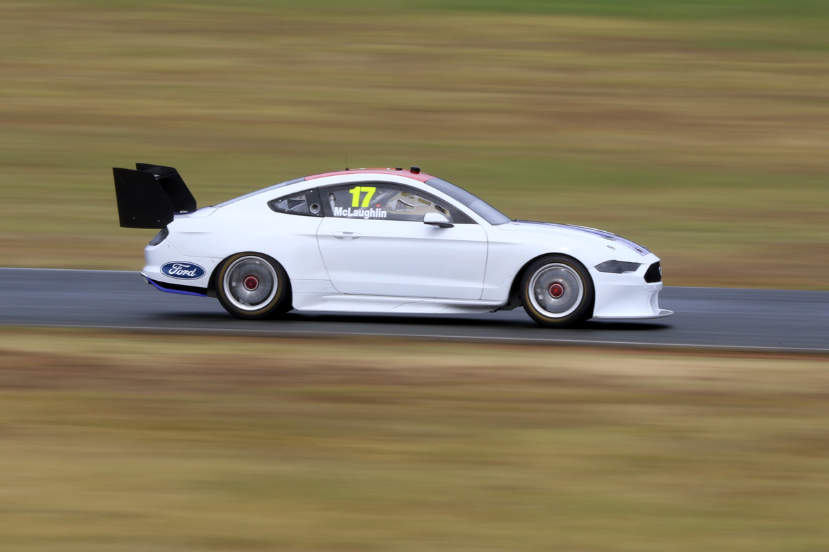 Gallery: McLaughlin’s Mustang shakedown | Supercars