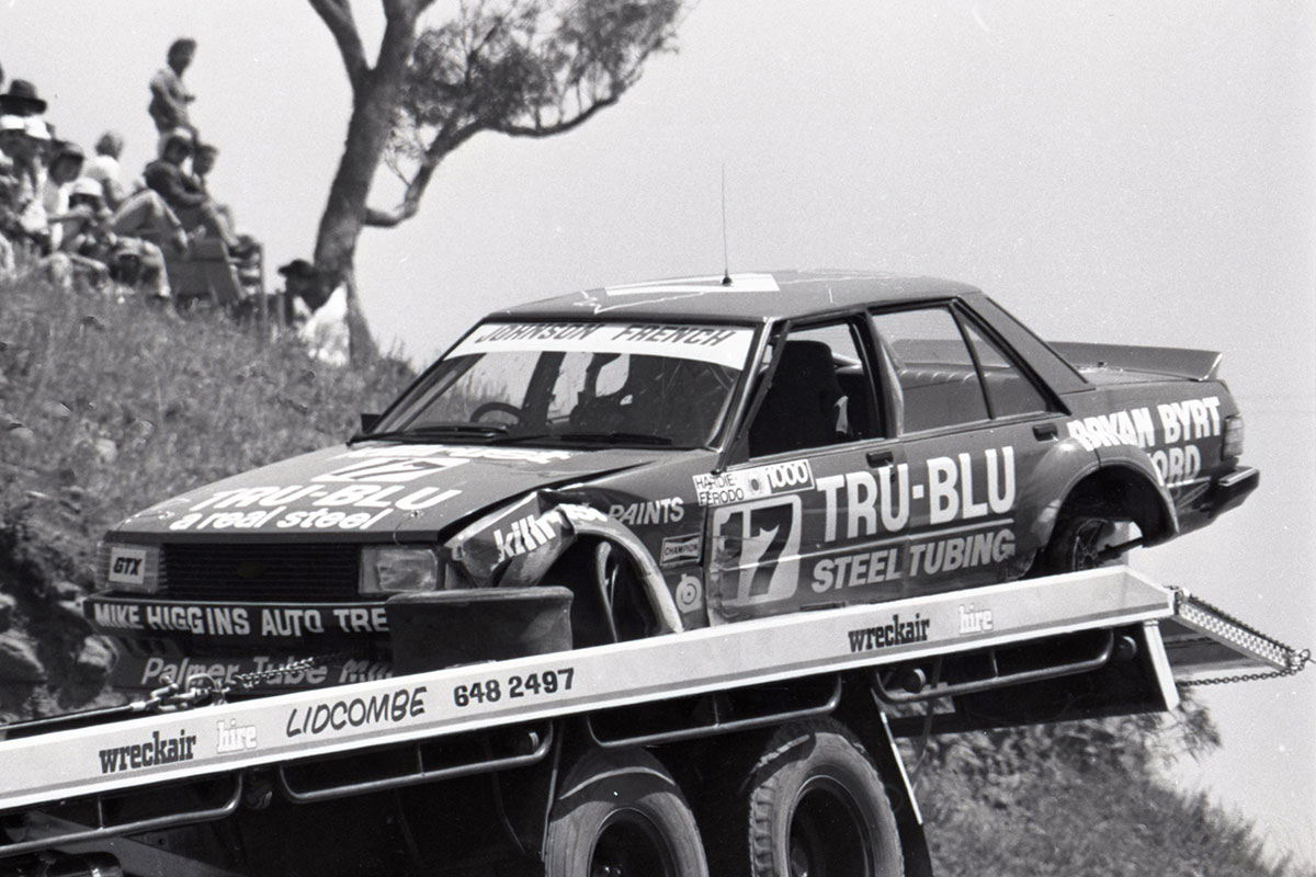 The mystery of Johnson's 'rock' Falcon | Supercars