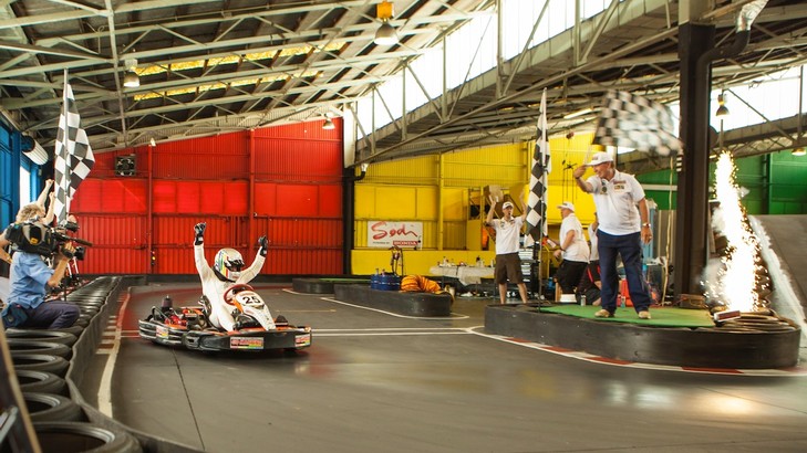 New World Record for V8 Ute Racer in the Name of Charity | Supercars