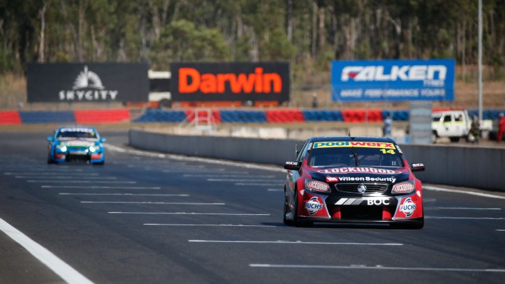 Coulthard quickest in first Darwin run | Supercars