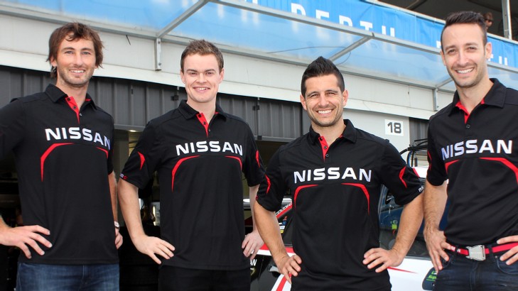 Nissan co-drivers revealed in Perth | Supercars