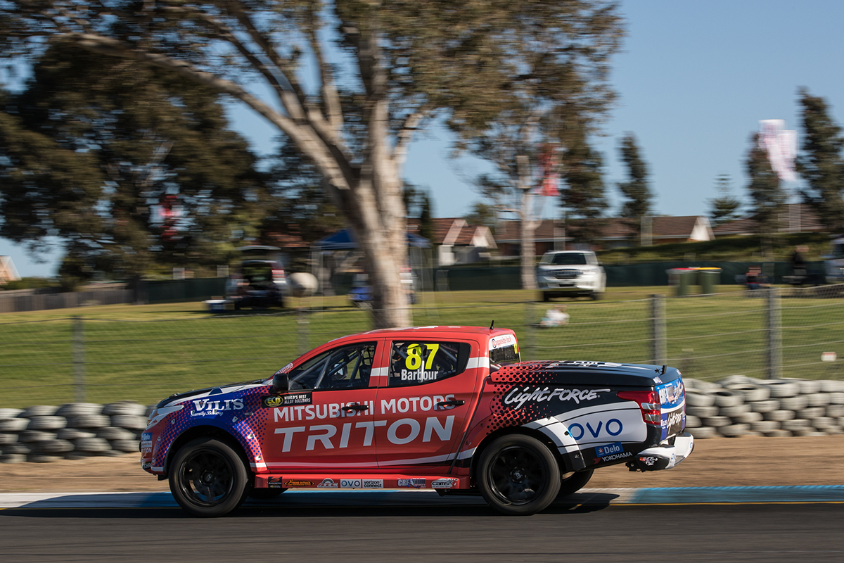 Mitsubishi's Barbour takes SuperUtes pole | Supercars