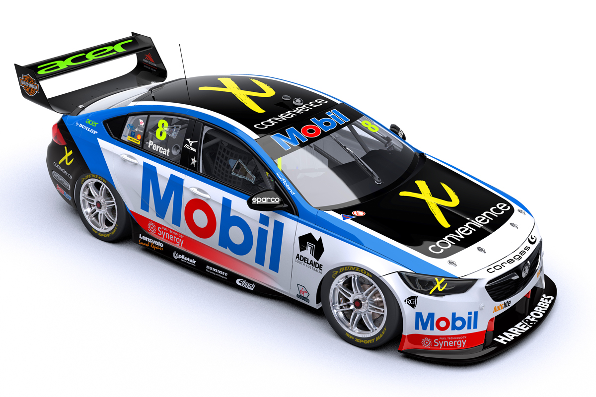Mobil colours for Percat at Tailem Bend | Supercars