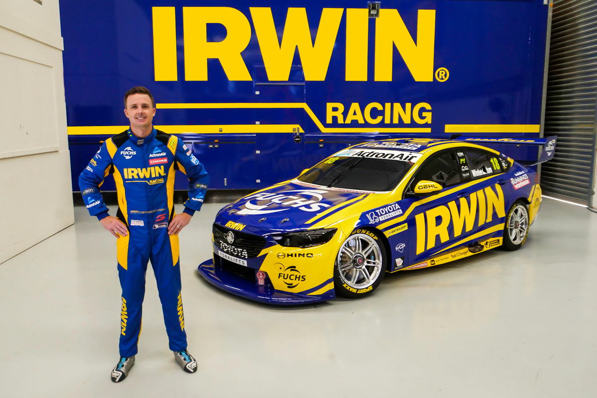 IRWIN Racing launches Winterbottom livery | Supercars