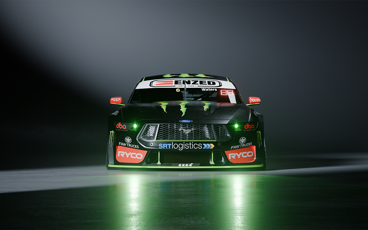 Tickford reveals revised Waters Monster Mustang look | Supercars