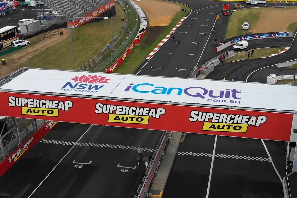 Supercars and Cancer Institute NSW drive Quit to Win | Supercars