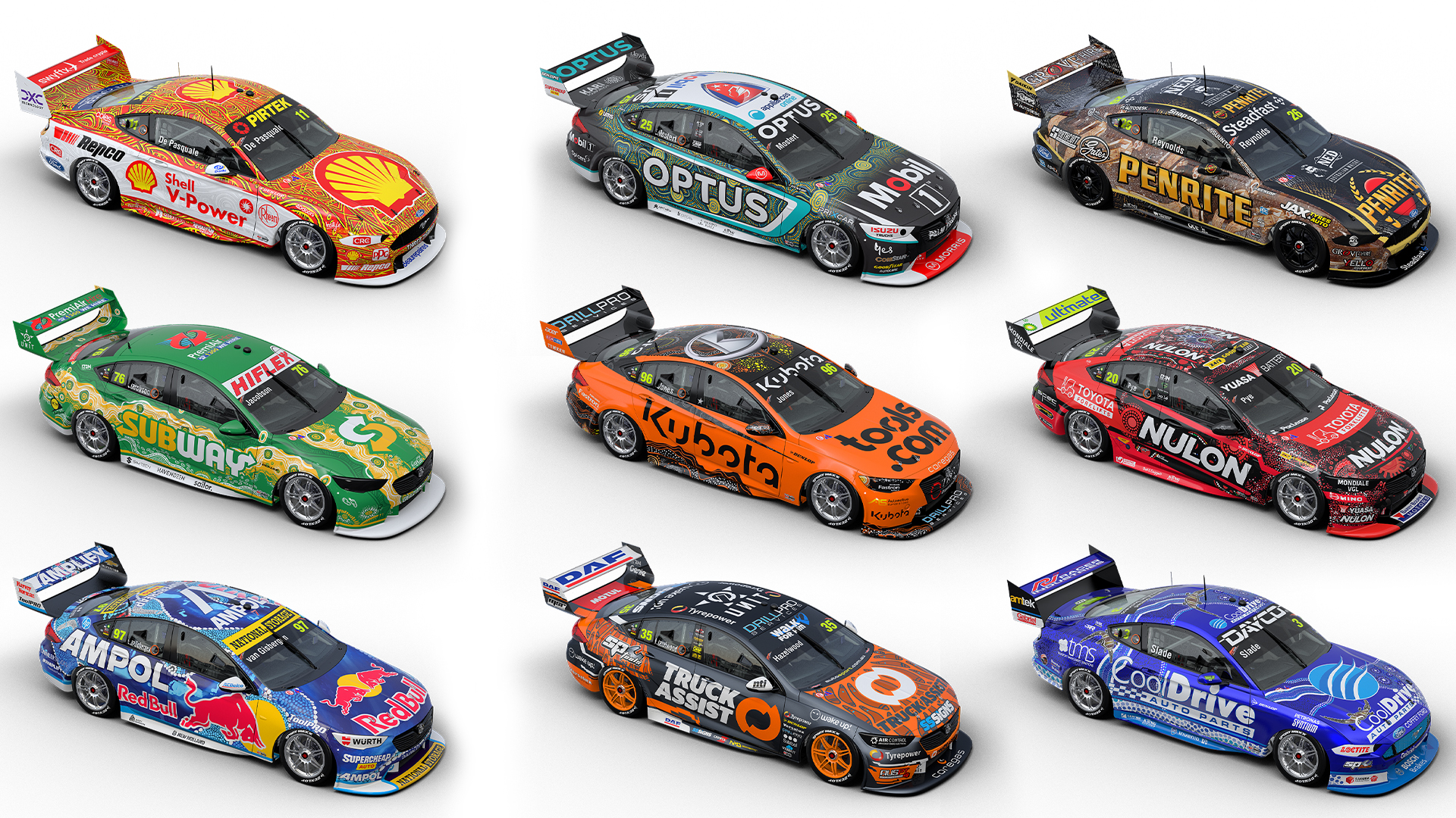 Poll: Vote for your favourite Indigenous livery | Supercars
