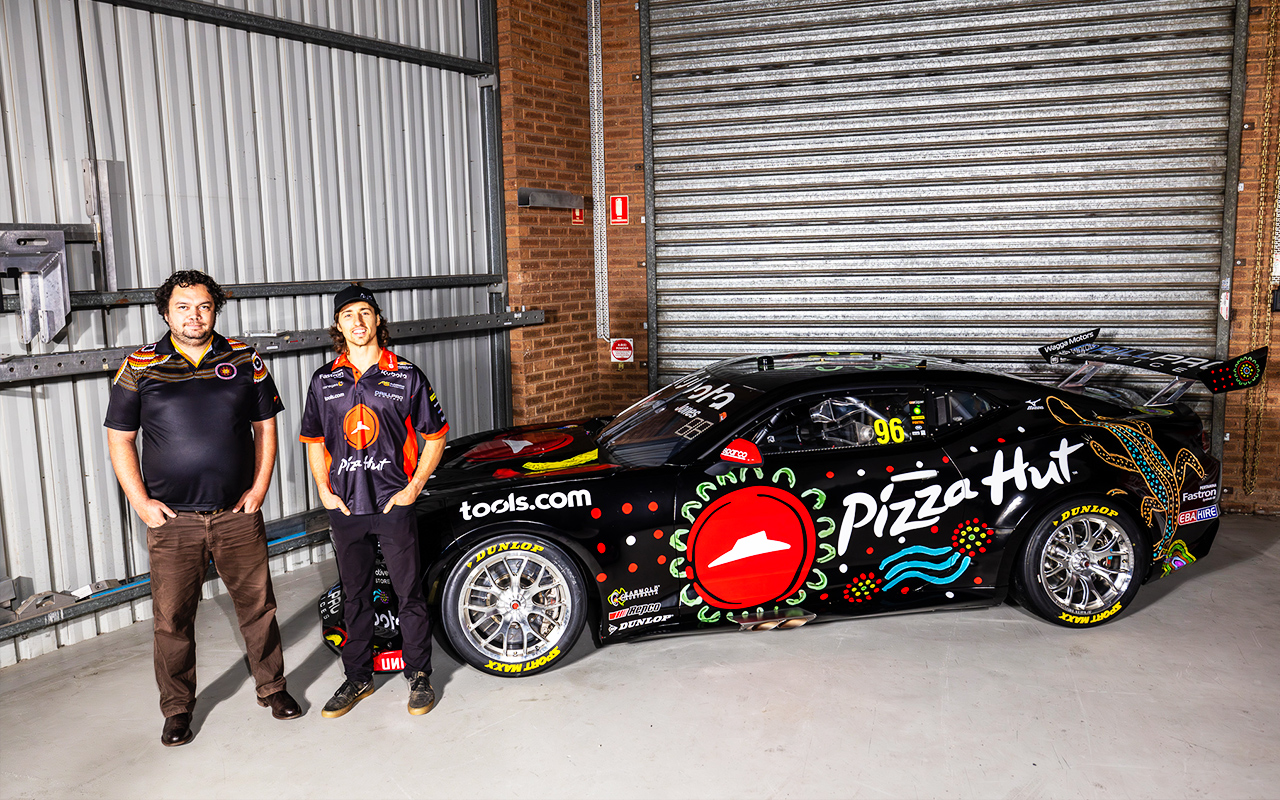 Local artists steer striking Jones Darwin livery | Supercars