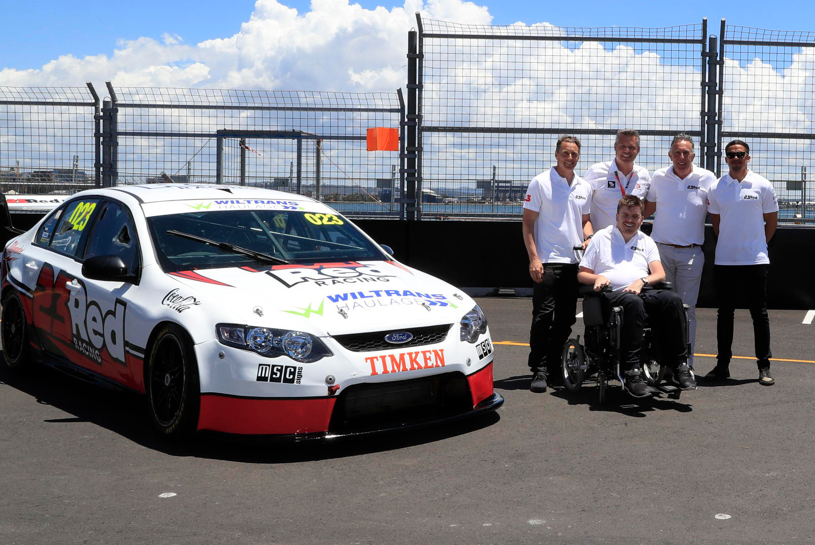 23Red Racing launched in Newcastle | Supercars