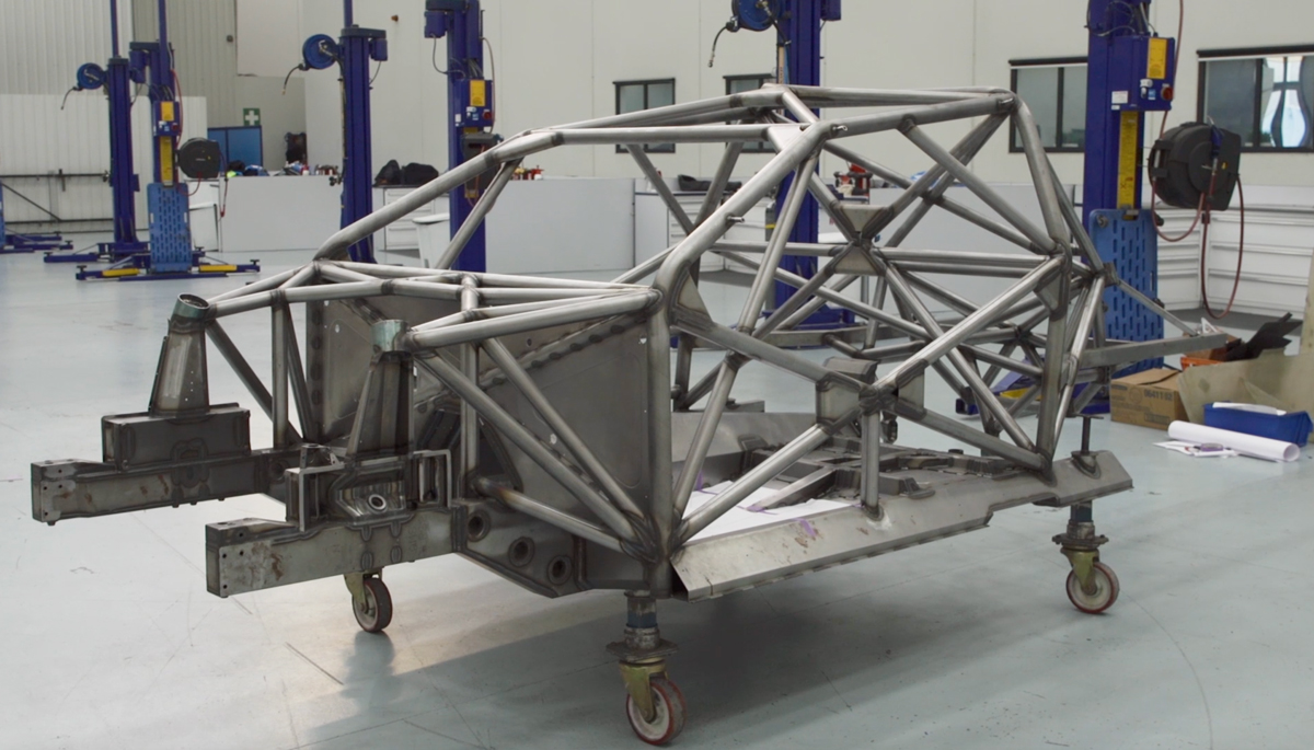 Tickford shows off first Mustang chassis | Supercars