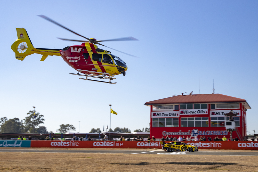 Gallery: Holdsworth races helicopter | Supercars
