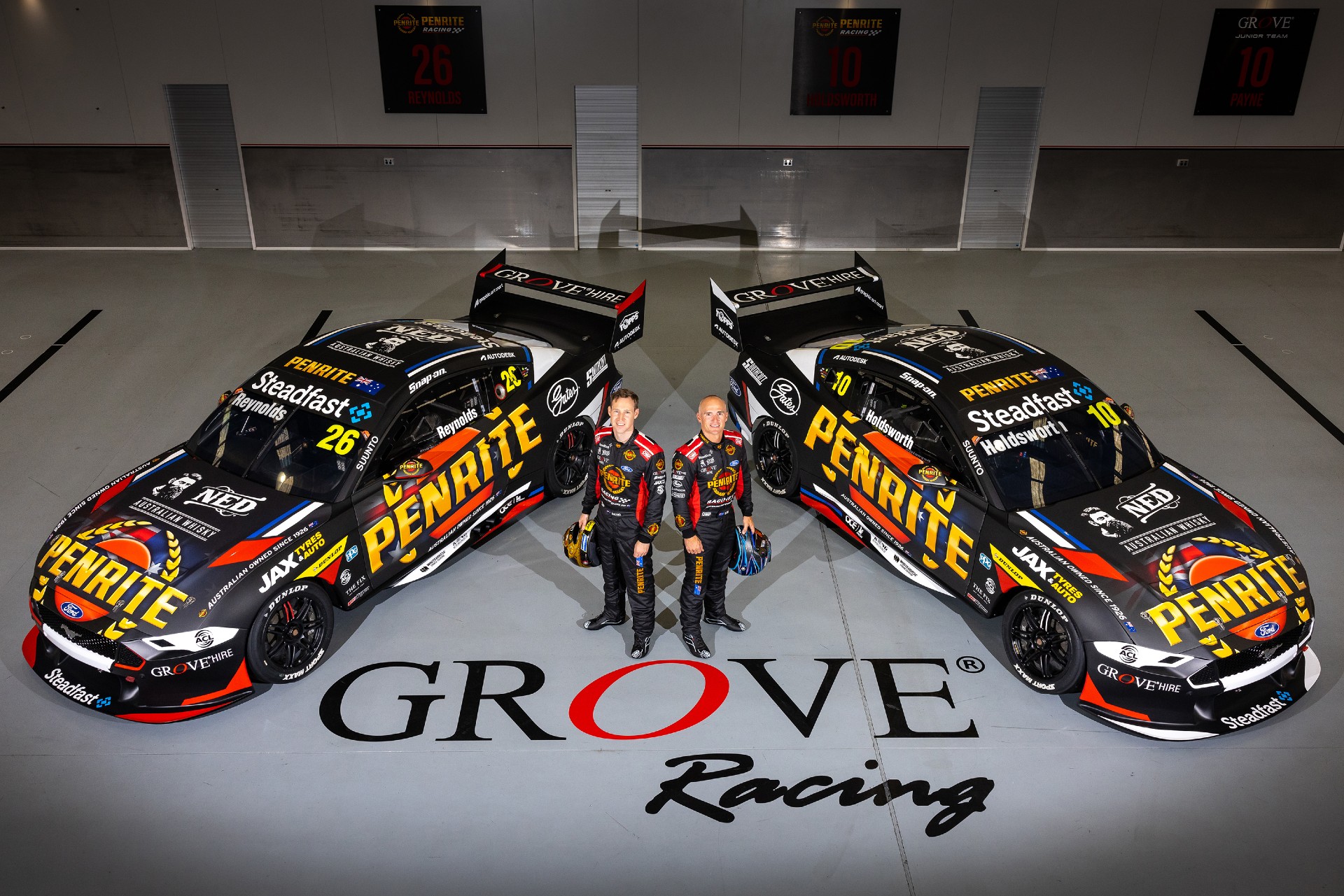 Penrite-backed Grove Racing cars unveiled | Supercars