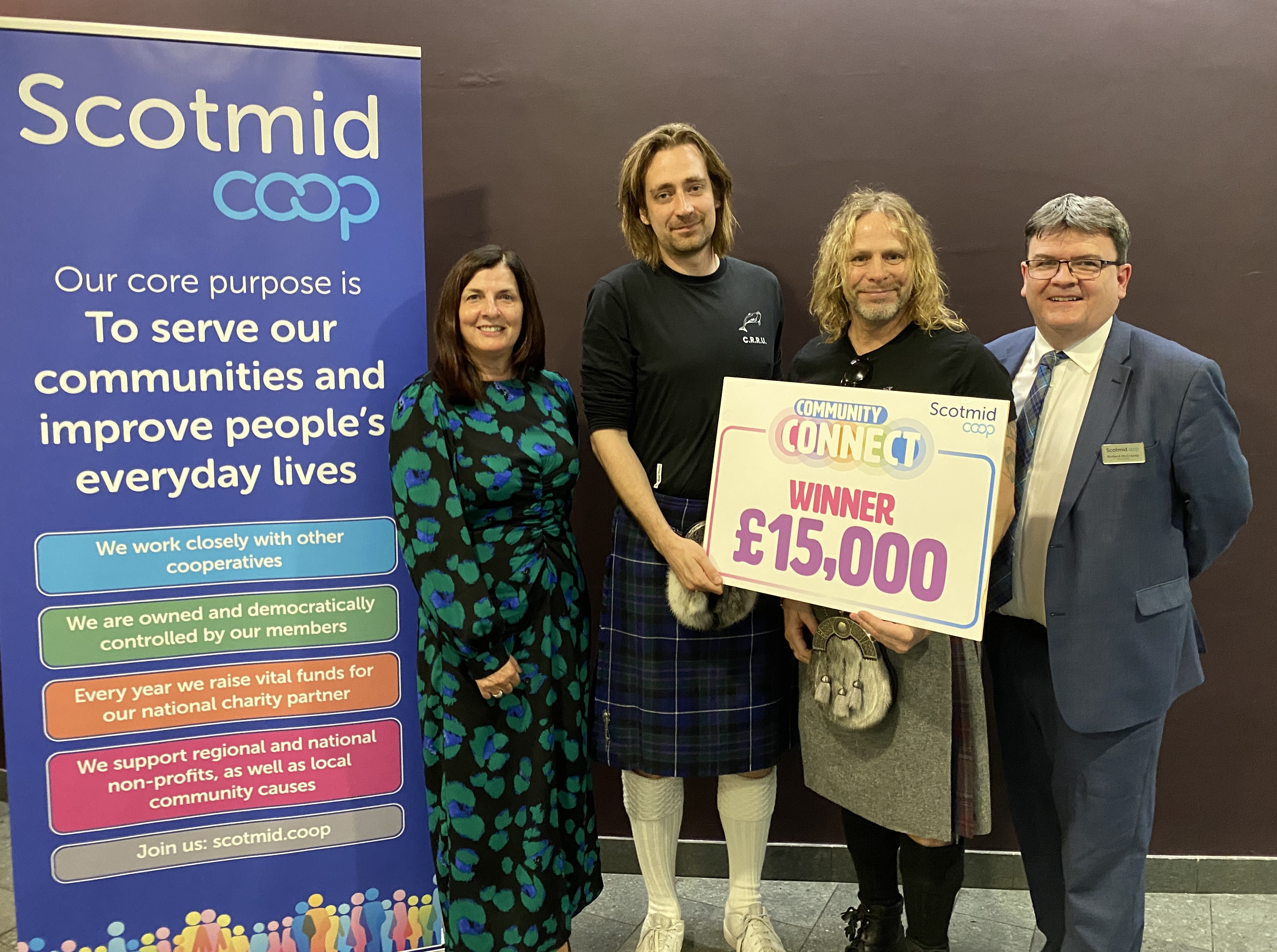 Scotmid Coop provides a BIG boost for CRRU - News - CRRU