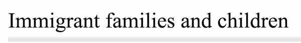 Find Help: Immigrant Family Resources | First 5 California