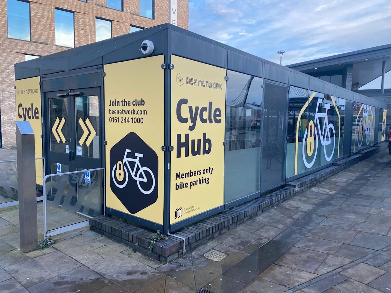 Cycle hubs | TfGM Bee Active