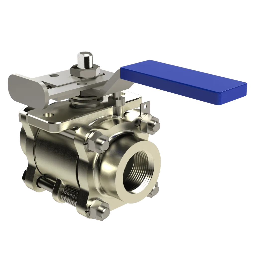3-Piece Ball Valve for Commercial Marine