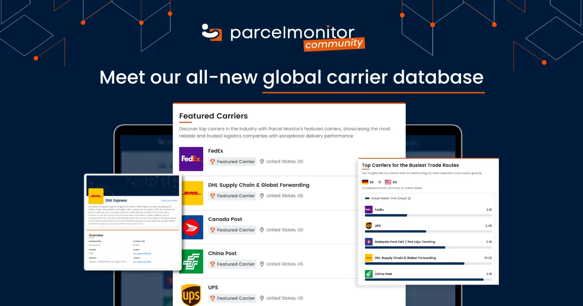 Introducing the Parcel Monitor Global Carrier Database: Retailers ...