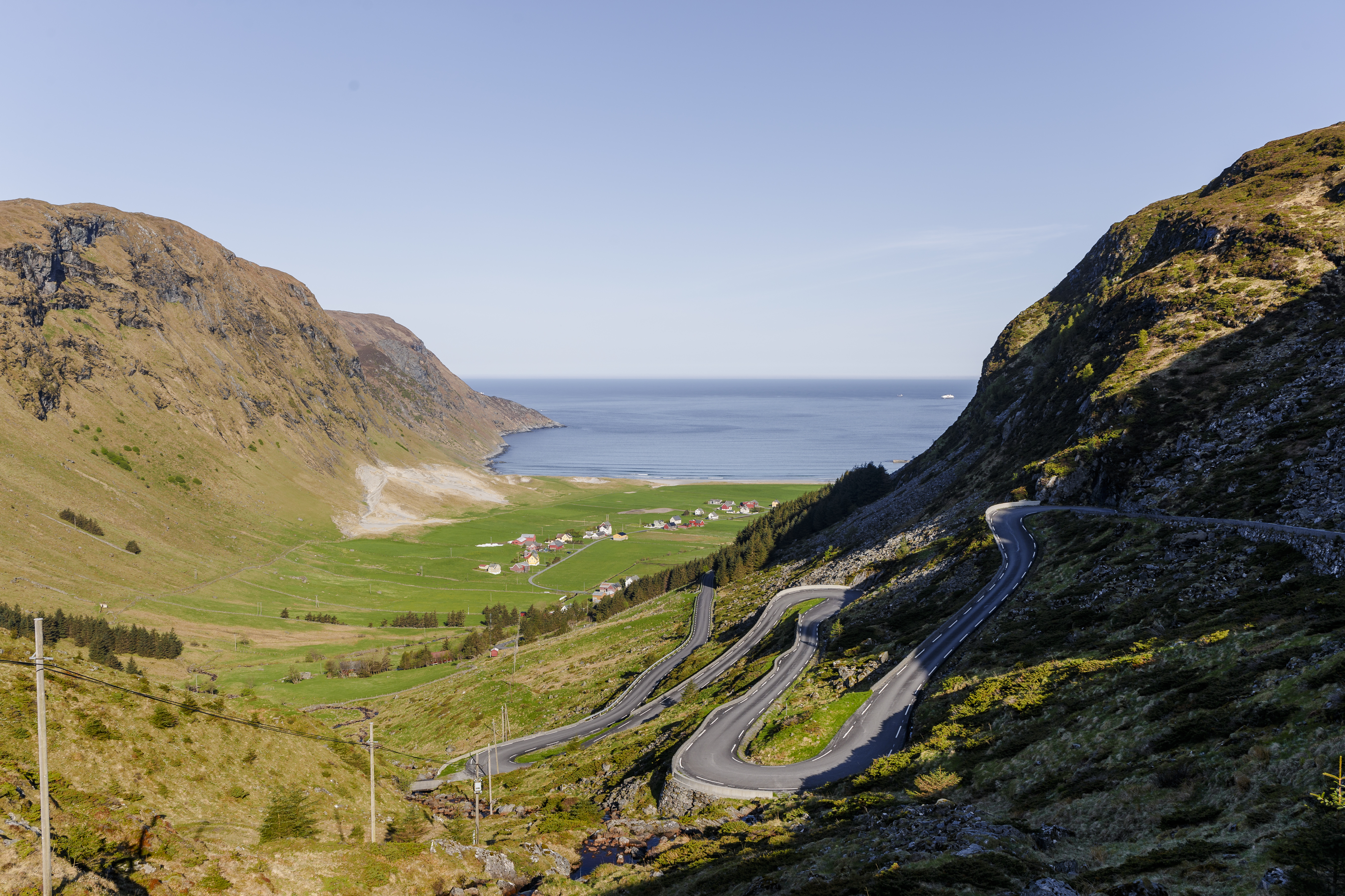 Norgesferie og sommer-surf I Hoddevika