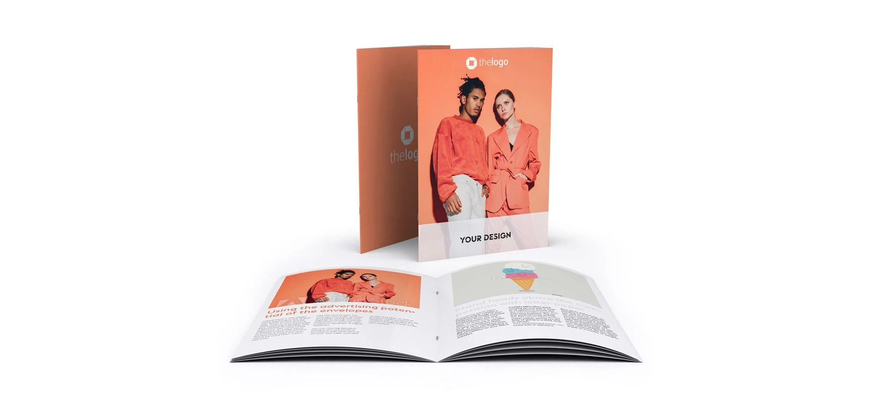 Magazine selbst gestalten - in verschiedenen Materialien