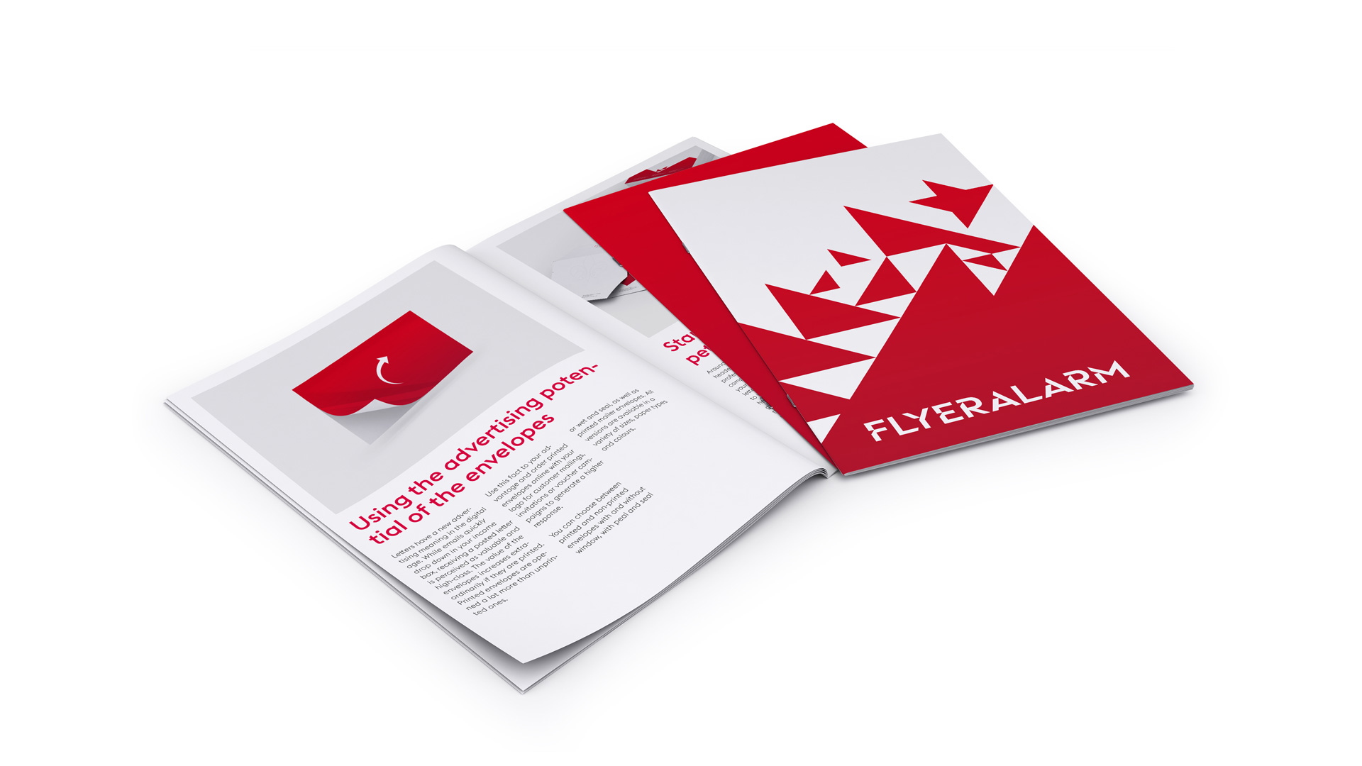 Prospekte geklammert bedrucken bei FLYERALARM