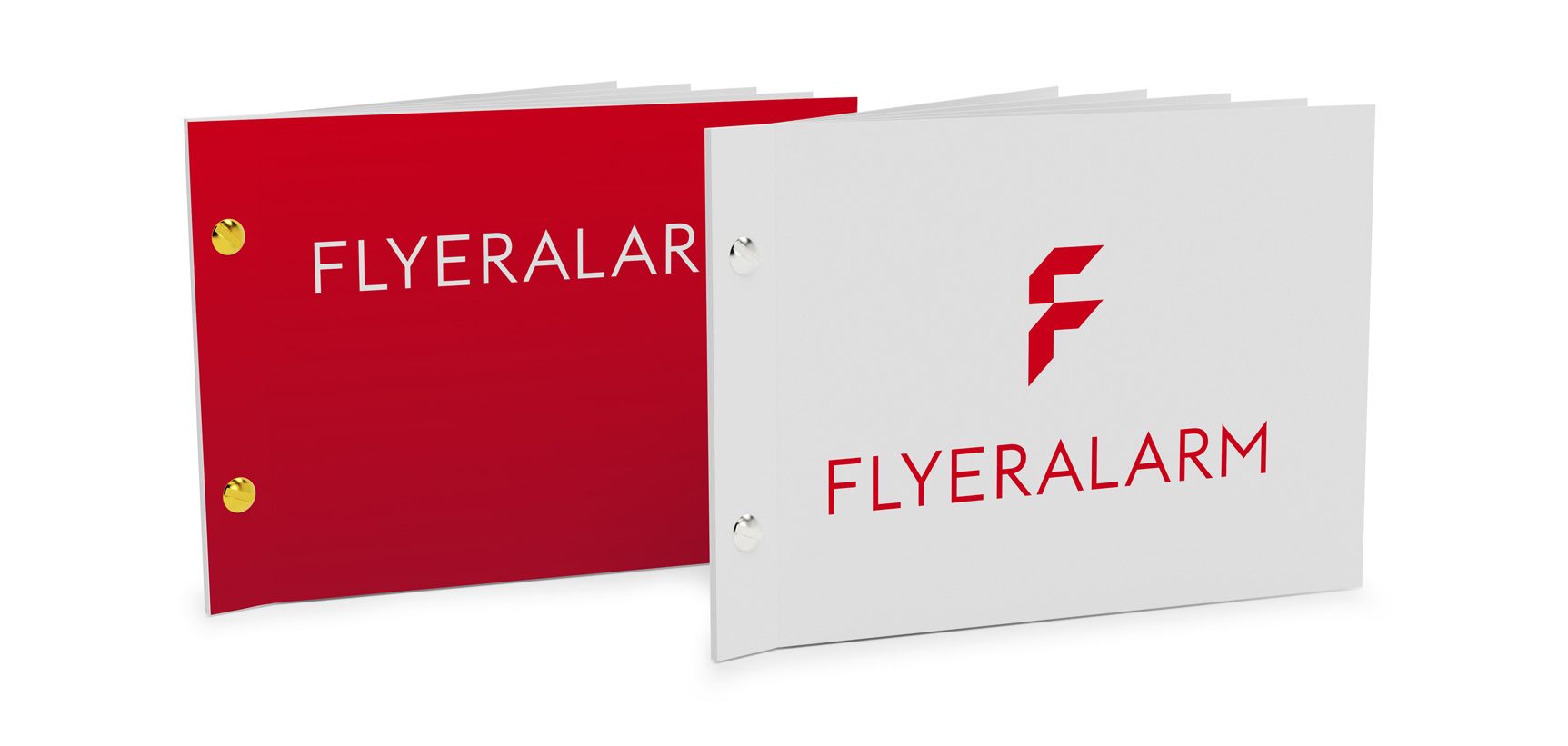 Broschüren mit Buchschrauben