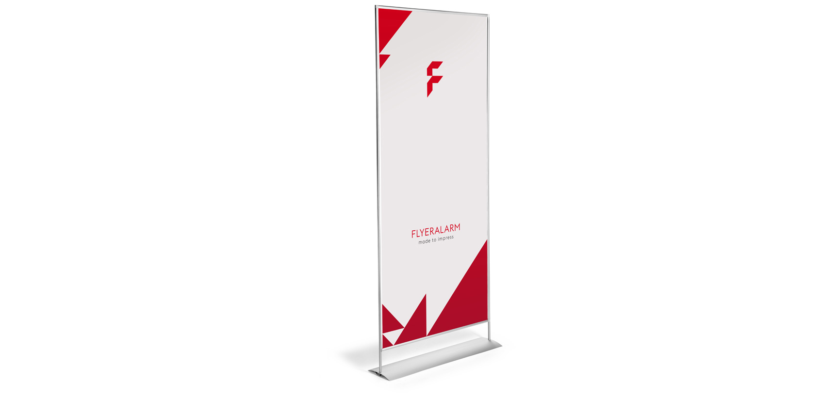Standbanner magnetisch, System inkl. Druck
