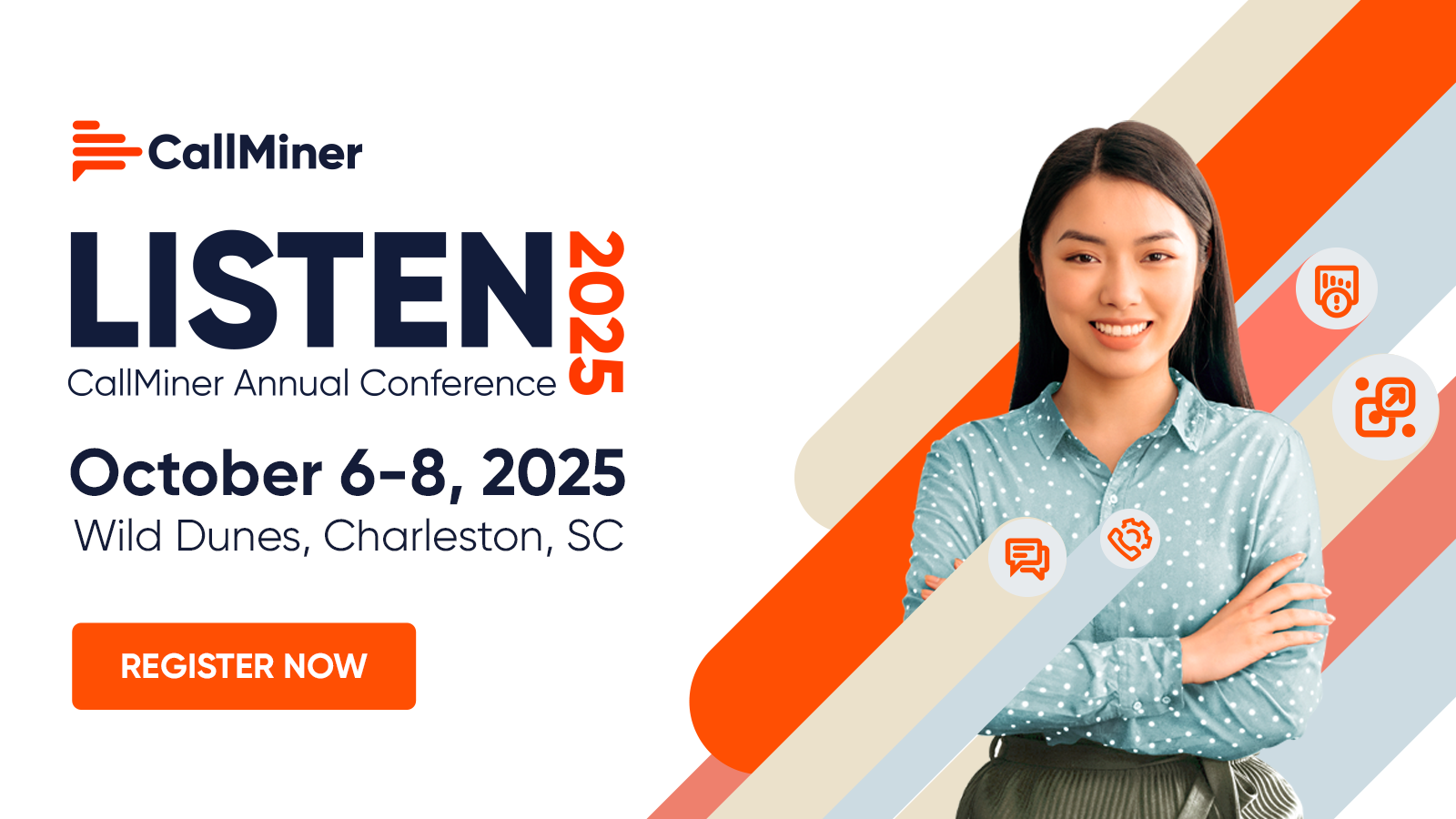 Join CX, Contact Center, and AI leaders at LISTEN 2025 | CallMiner