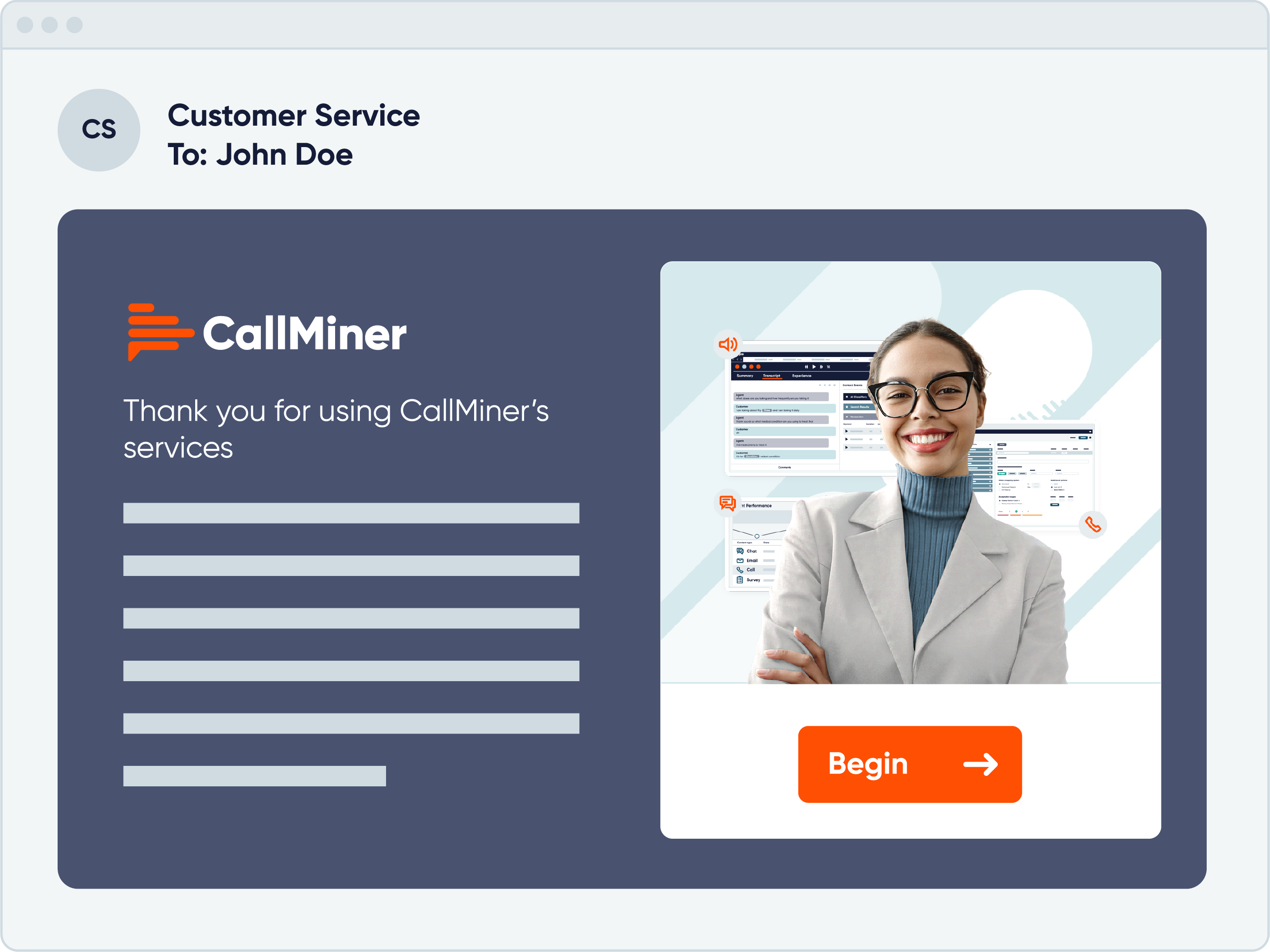 CallMiner Outreach: AI surveys for customer feedback collection