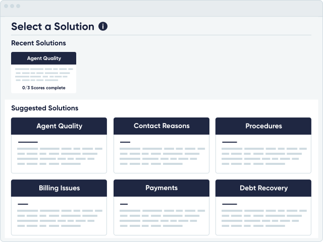 Solution Catalogue Demo | CallMiner