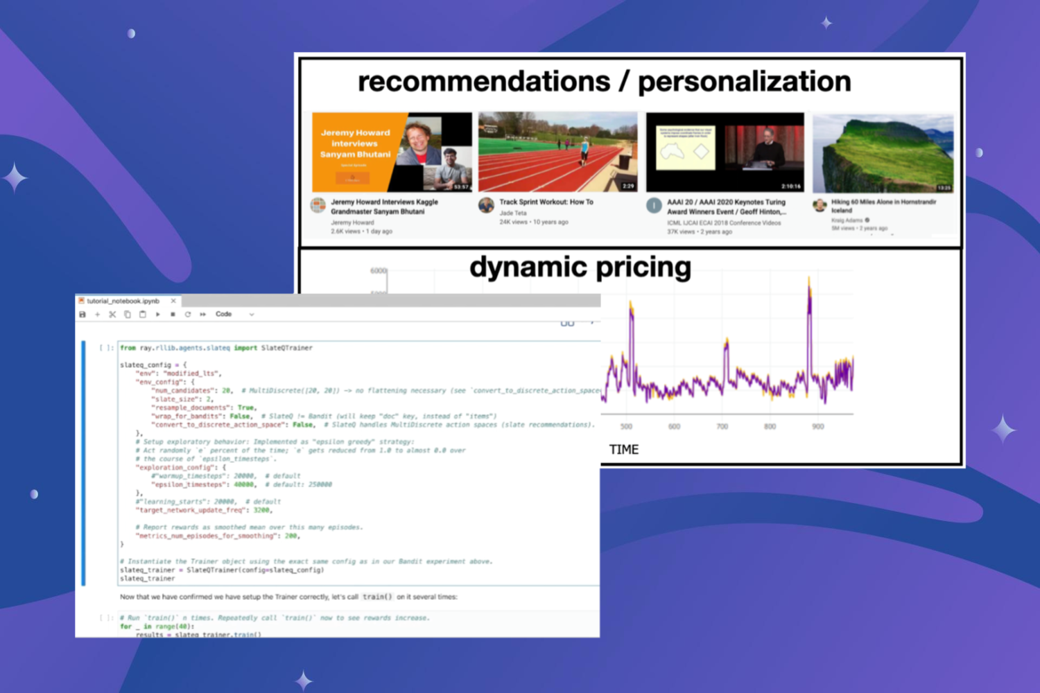 Biggest takeaways from our RL tutorial: Long-term rewards, offline RL, and more | Anyscale