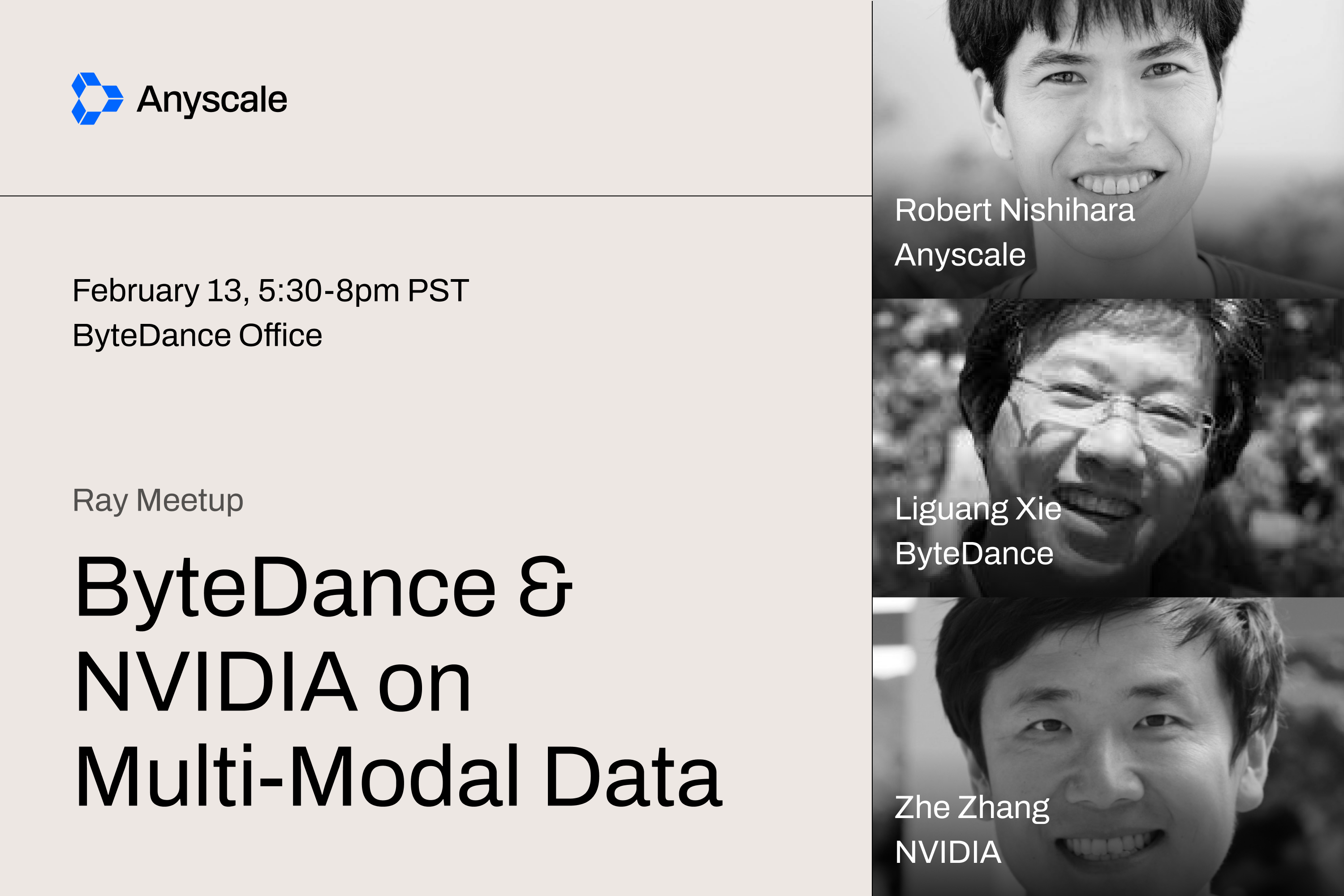 [Ray Meetup] ByteDance & NVIDIA on Multi-Modal Data