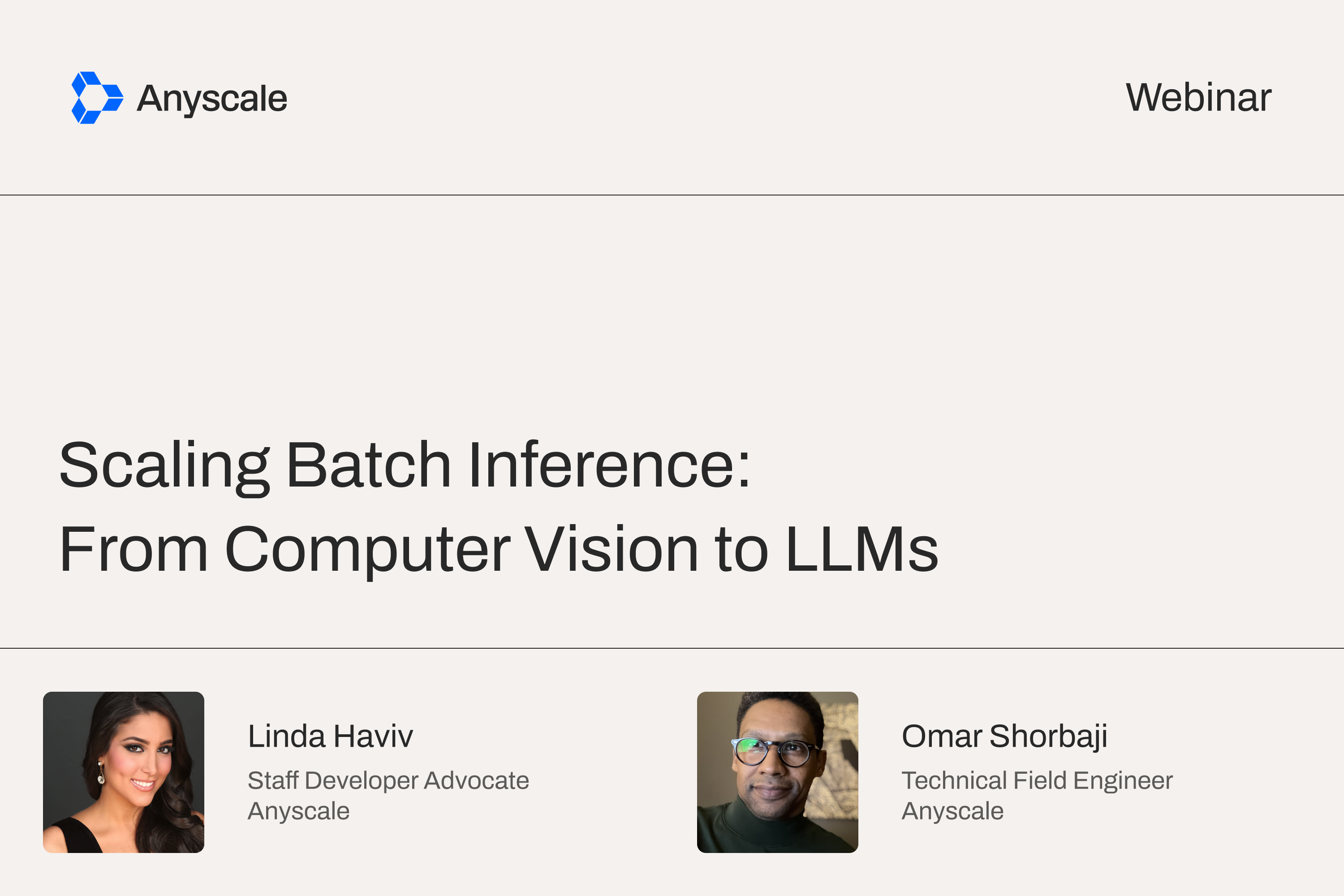Scaling Batch Inference: From Computer Vision to LLMs