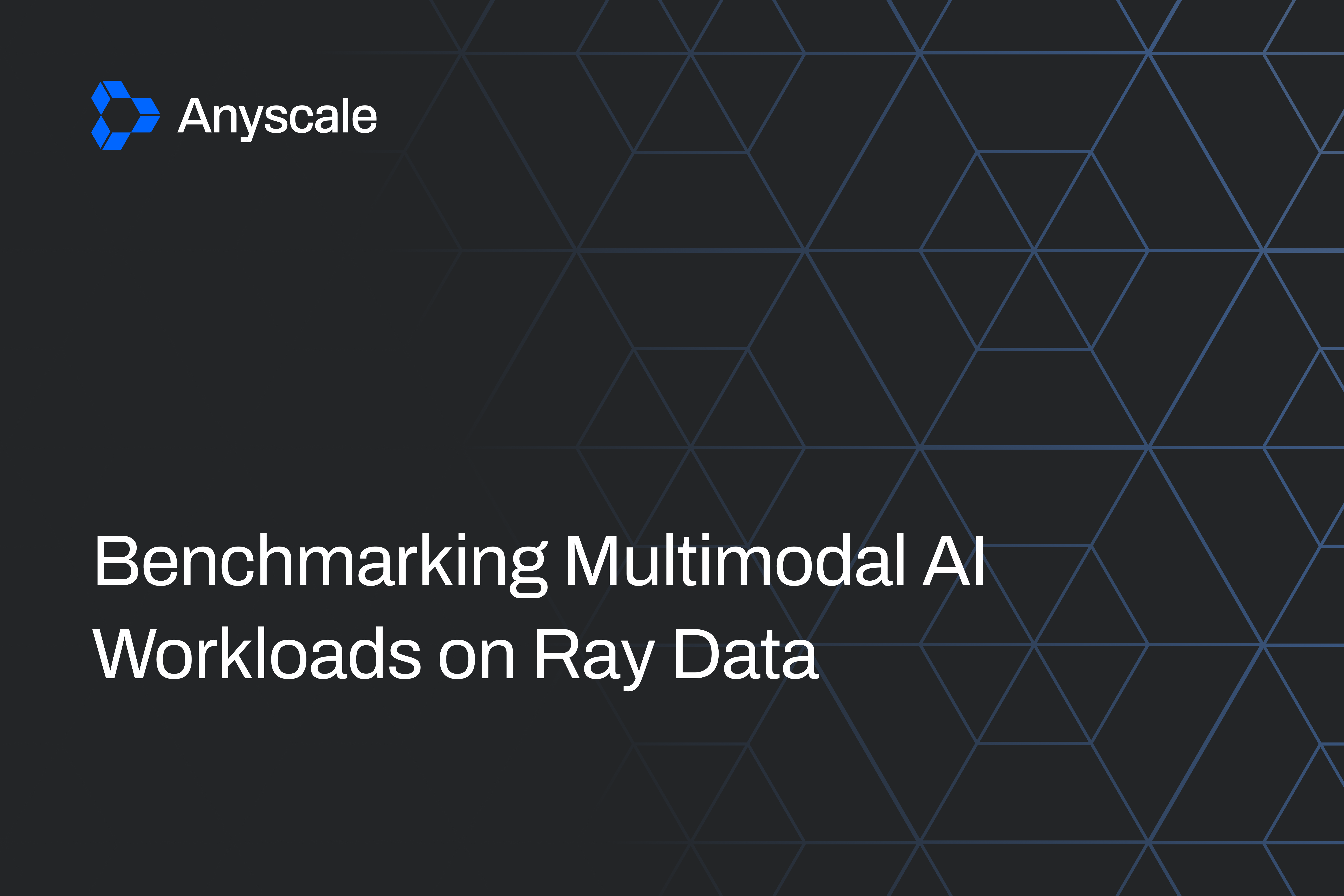 Benchmarking Multimodal AI Workloads on Ray Data