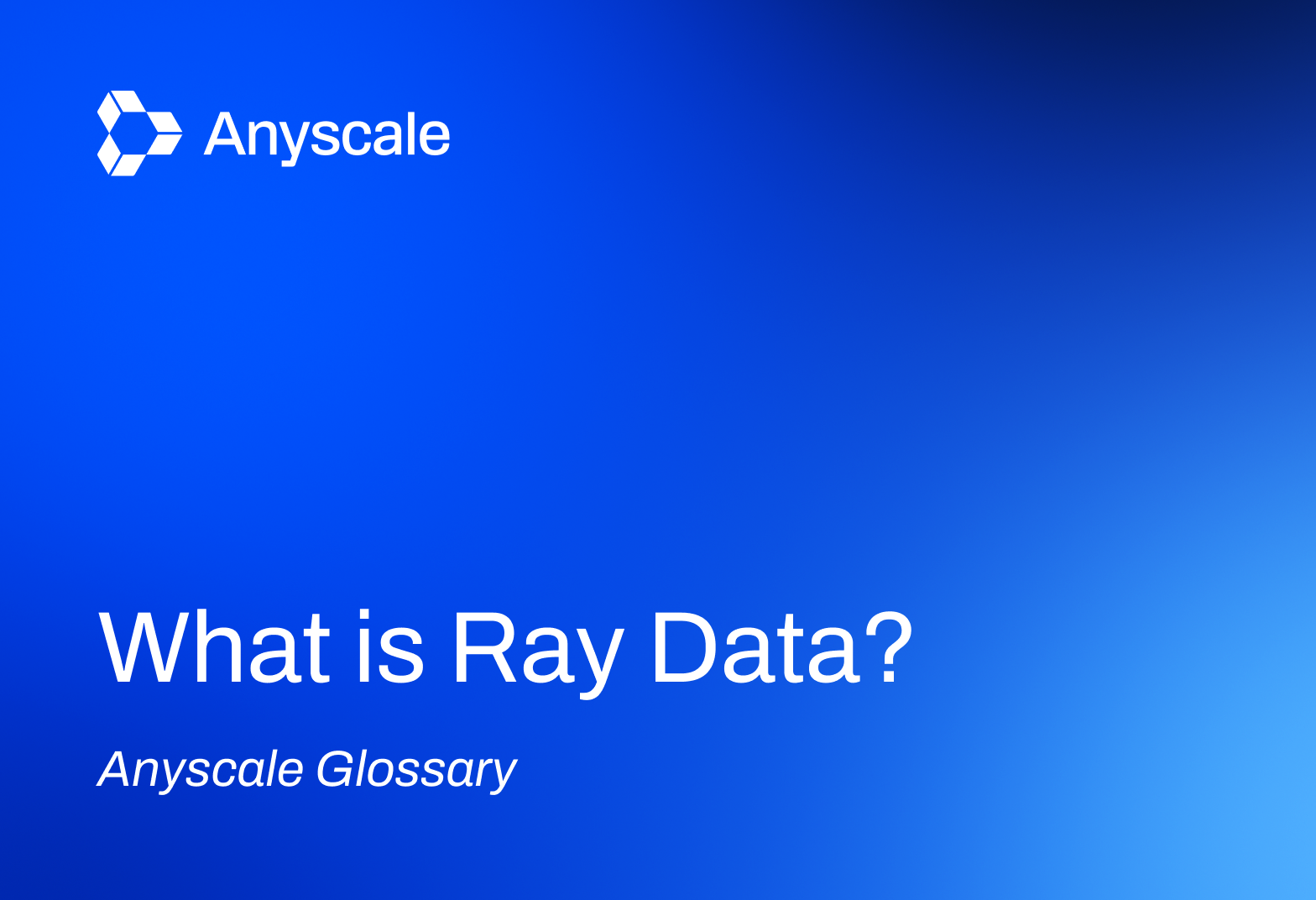 What is the Ray Data Library?